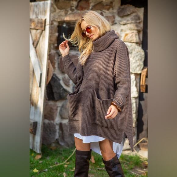 fobya | Sweaters | Fobya Oversized Sweater | Poshmark